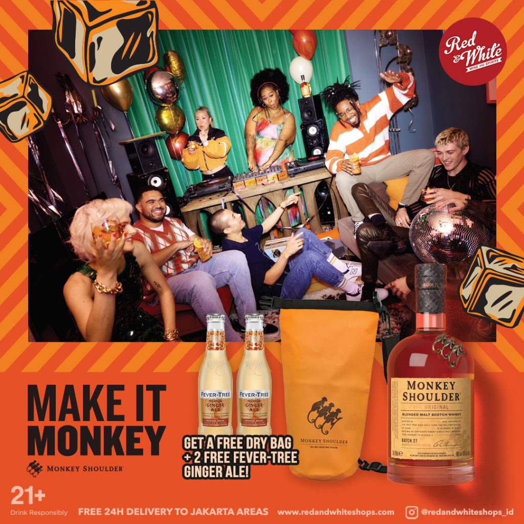 Buy 2 Bottle Monkey Shoulder, Get Monkey Shoulder Dry Bag & 2 Btl ...